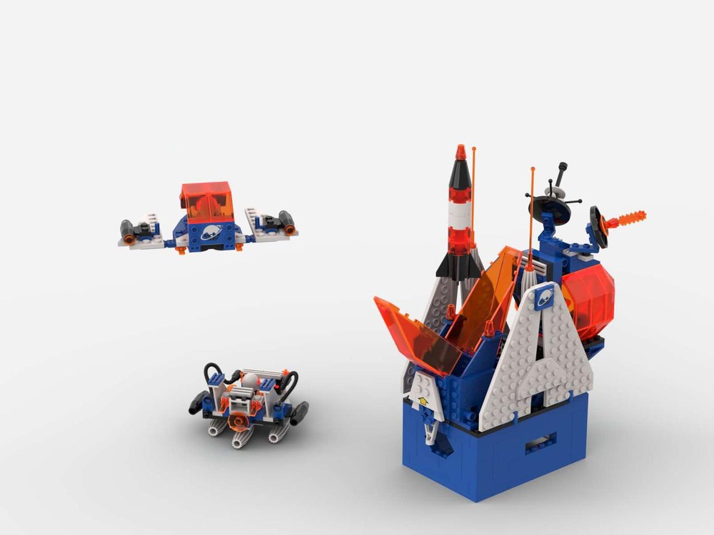 LEGO MOC 6973 - Ice Planet Outpost by silenfu | Rebrickable - Build ...