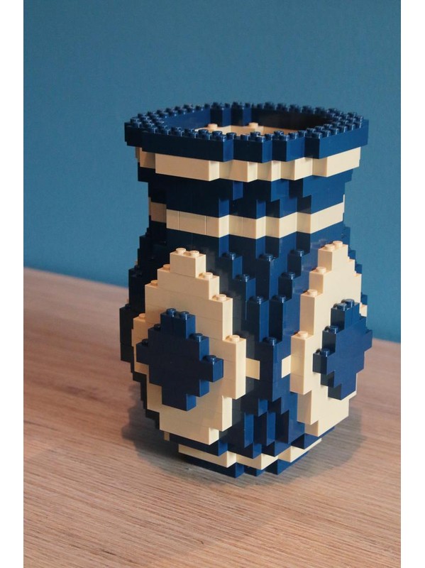 LEGO MOC Flower vase by cecivier | Rebrickable - Build with LEGO