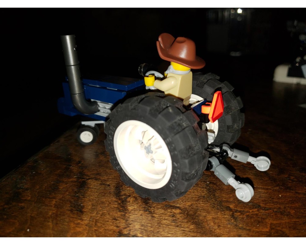LEGO MOC Antique Tractor by Rocket Racer318 | Rebrickable - Build with LEGO
