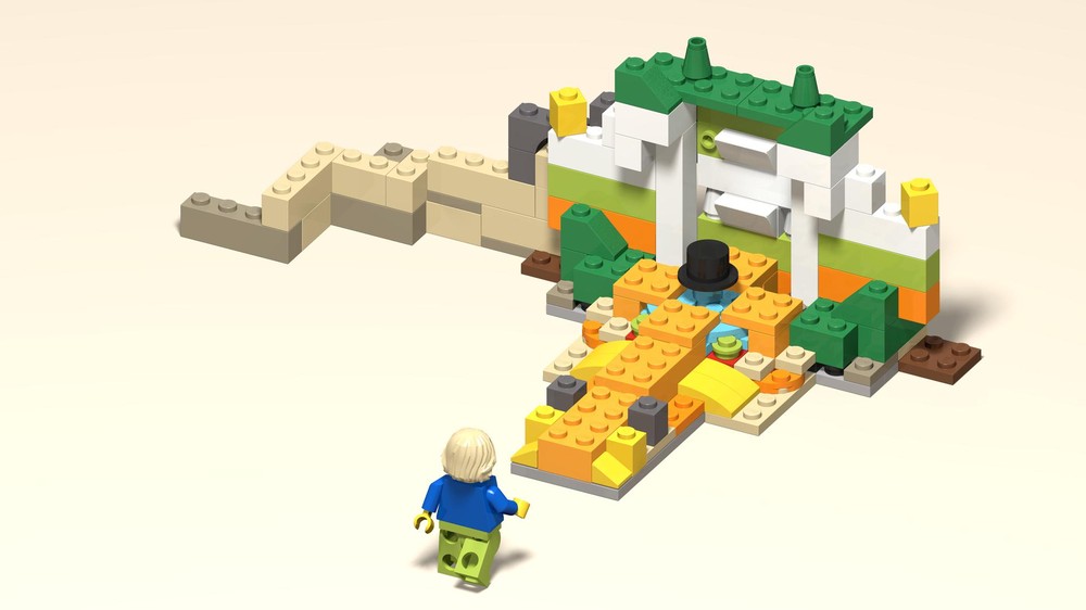 Lego Moc Bygglek Prelude 4 Altar Of The Wyrm By Mattking4