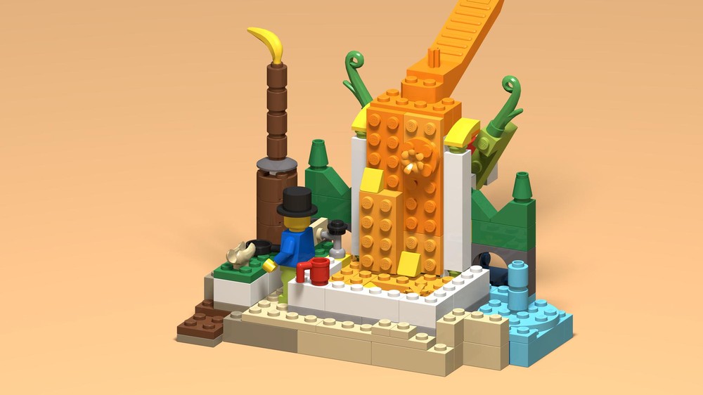 Lego Moc Bygglek Interlude 1 Tophats Lava Forge By Mattking4