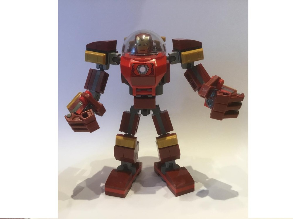 LEGO MOC Iron Man Mech by meregt | Rebrickable - Build with LEGO