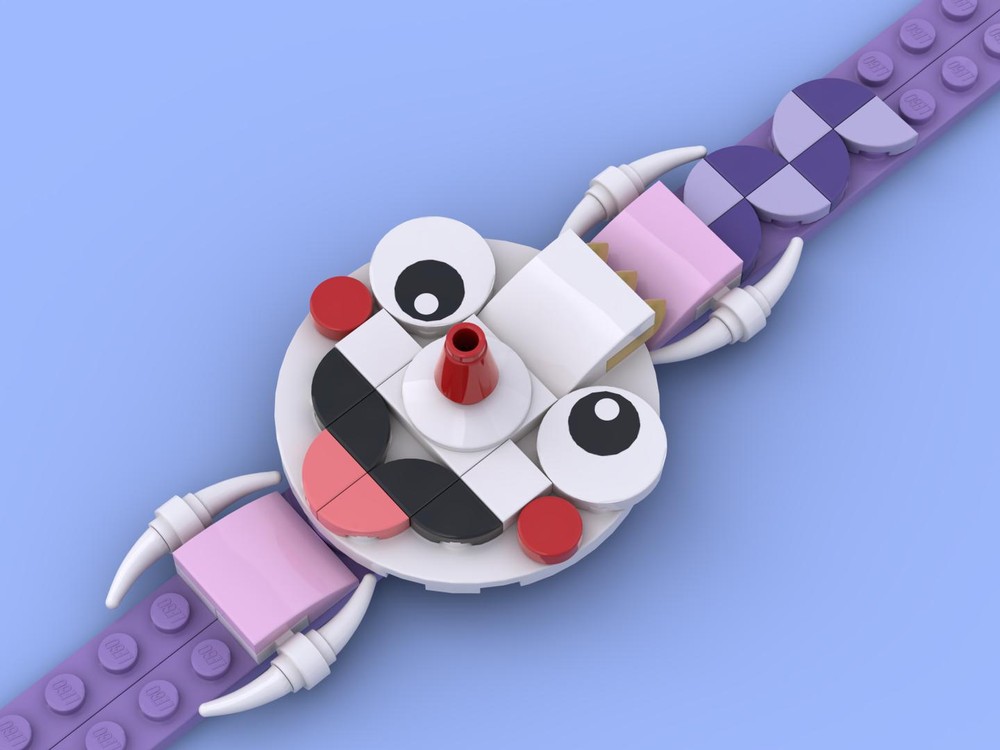 Lego Moc Spinning Clown Bracelet By Aquir Rebrickable Build With Lego