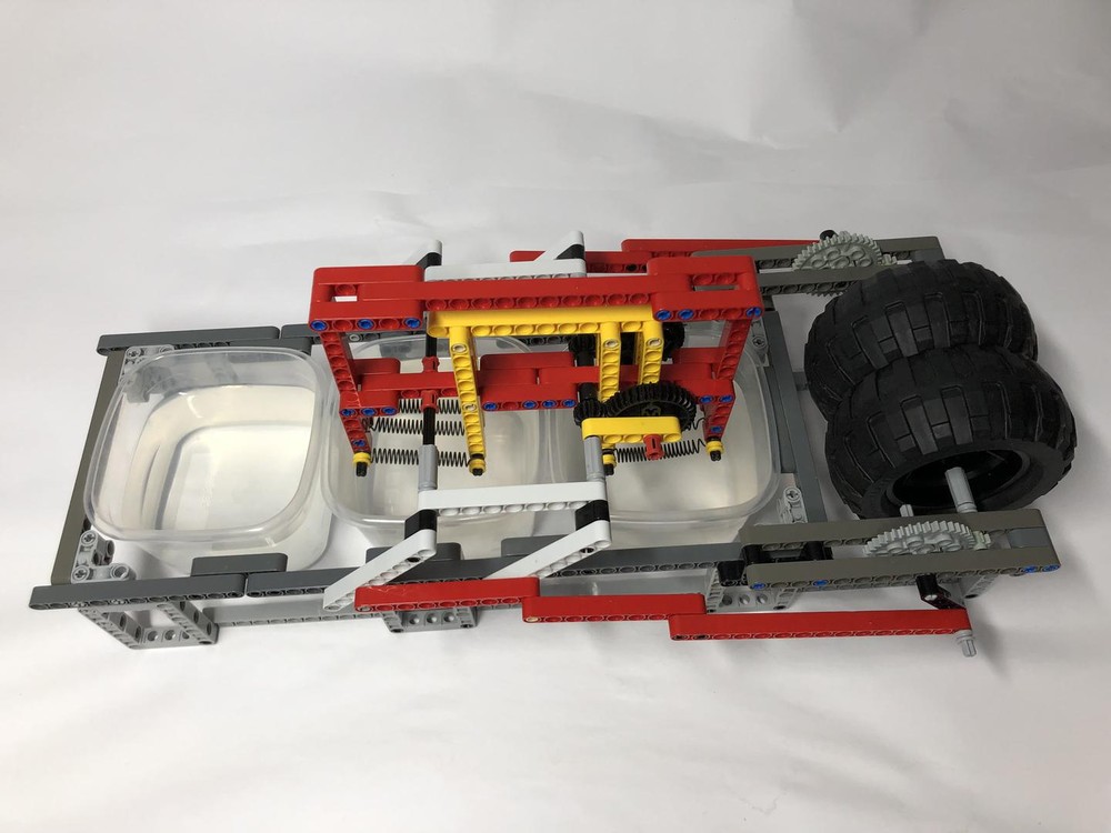 LEGO MOC Nitinol Spring Engine by Hans56 | Rebrickable - Build with LEGO