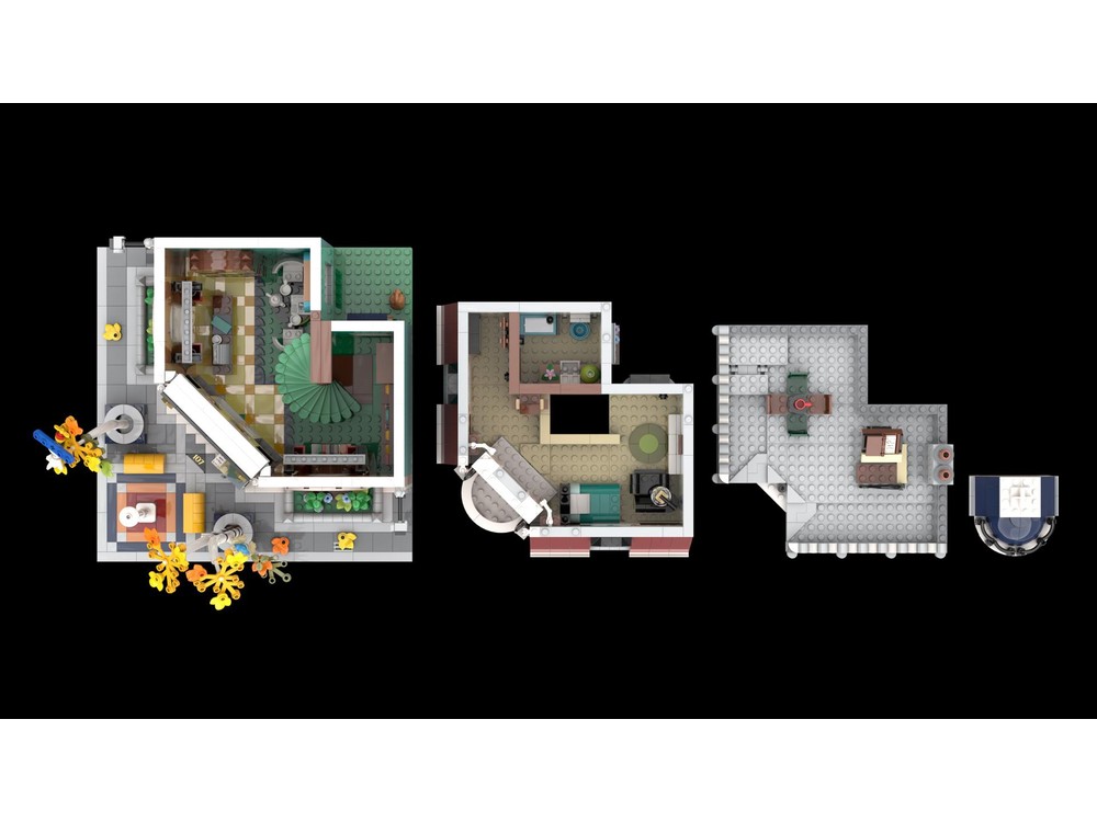 LEGO MOC Birch Books & Apartment - 10270 Bookshop Alternative Build by ...