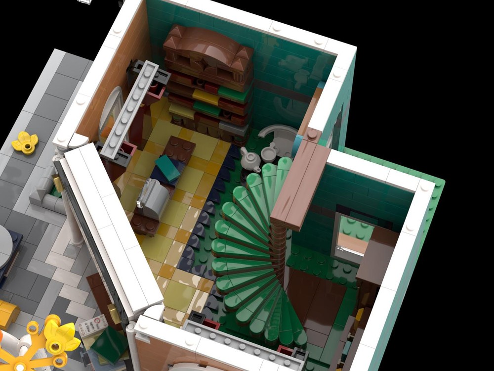 LEGO MOC Birch Books & Apartment - 10270 Bookshop Alternative Build by ...