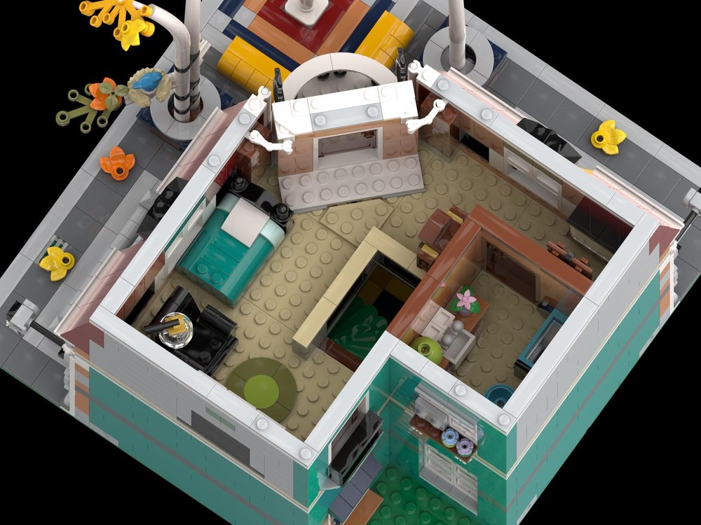 LEGO MOC Birch Books & Apartment - 10270 Bookshop Alternative Build by ...