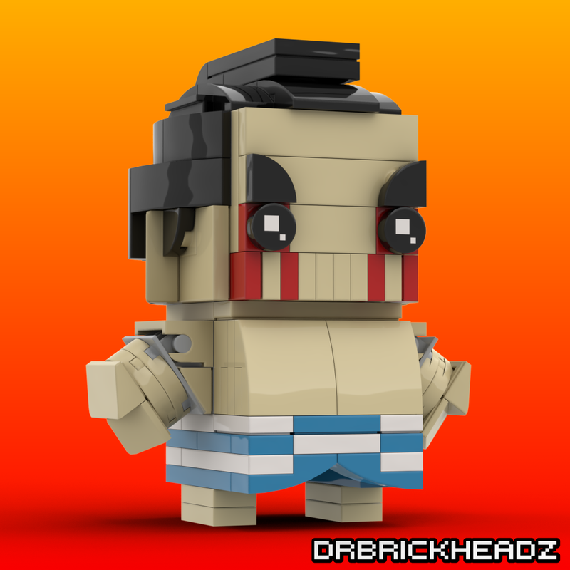 LEGO MOC E Honda (Street FIghter II) Custom Brickheadz by DrBrickheadz ...