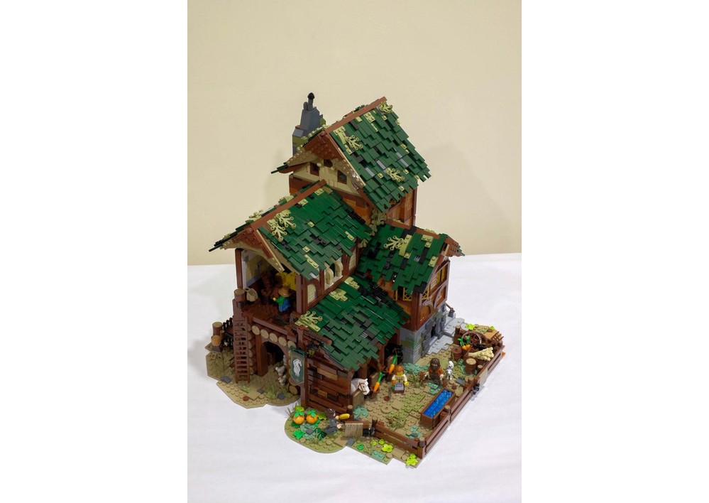 LEGO MOC MEDIEVAL BARN by Baylon0613 | Rebrickable - Build with LEGO