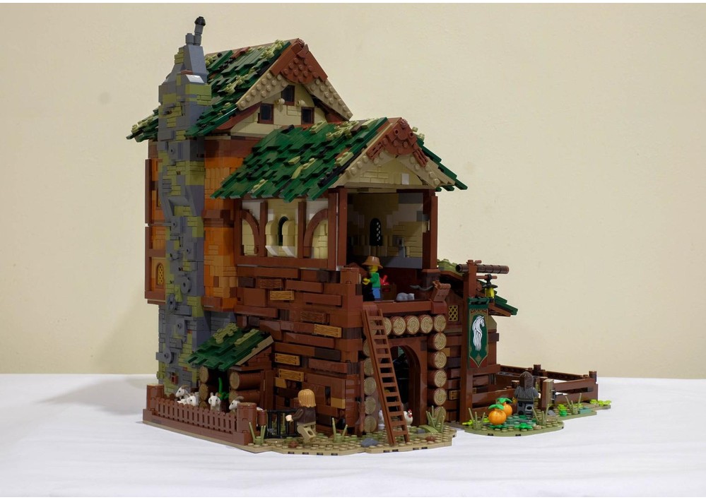 LEGO MOC MEDIEVAL BARN by Baylon0613 | Rebrickable - Build with LEGO