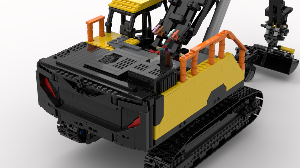 LEGO MOC volvo ec220e Excavator in 1:16 scale by lones_lego_creations ...