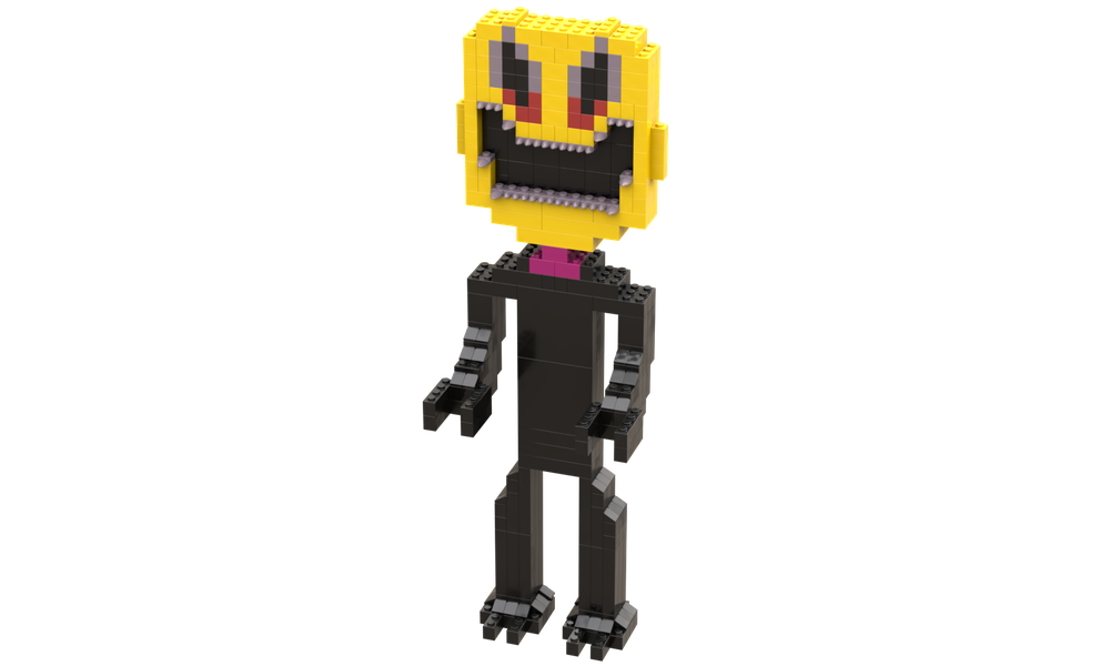LEGO MOC monster (fnf) by Gamerhansjo | Rebrickable - Build with LEGO