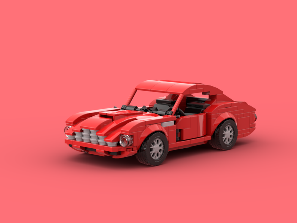 LEGO MOC ASTON MARTIN DB4 ZAGATO by llwm | Rebrickable - Build with LEGO