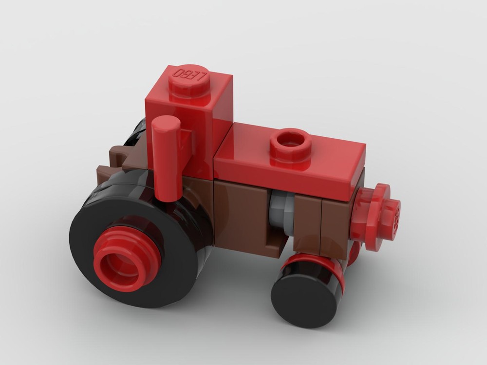 LEGO MOC Micro tractor by aquir | Rebrickable - Build with LEGO