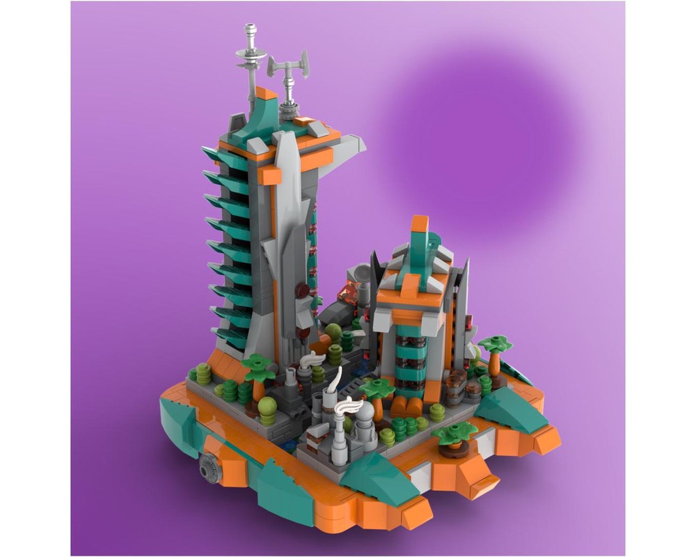 LEGO MOC The Separator Towers - 30 years of Brick Separators by the ...