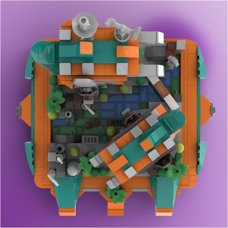 LEGO MOC The Separator Towers - 30 years of Brick Separators by the ...
