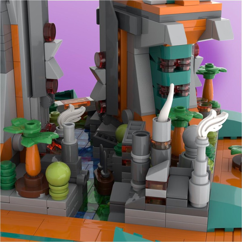 LEGO MOC The Separator Towers - 30 years of Brick Separators by the ...