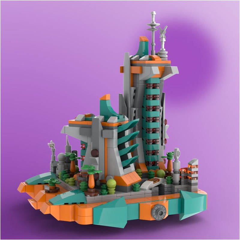 LEGO MOC The Separator Towers - 30 years of Brick Separators by the ...