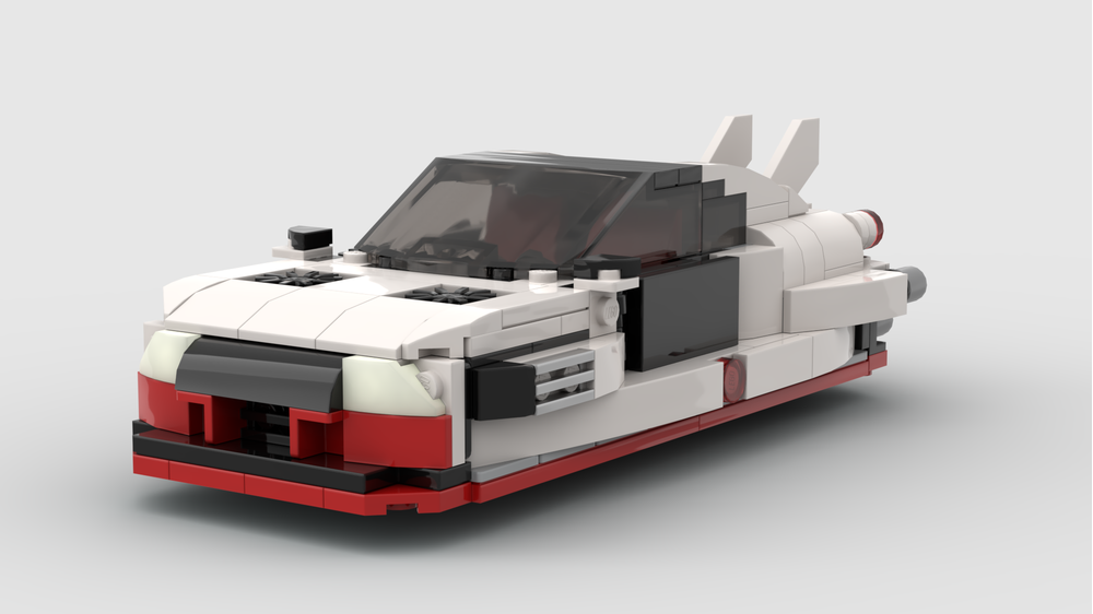 LEGO MOC Nissan GTX Hovercar by Lego_Industries | Rebrickable - Build ...