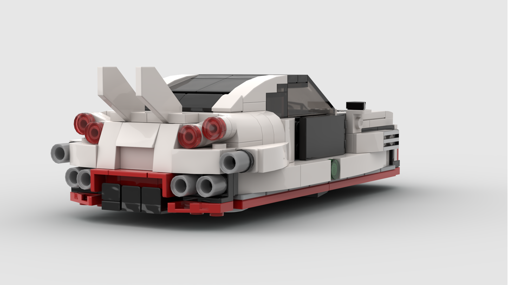 LEGO MOC Nissan GTX Hovercar by Lego_Industries | Rebrickable - Build ...