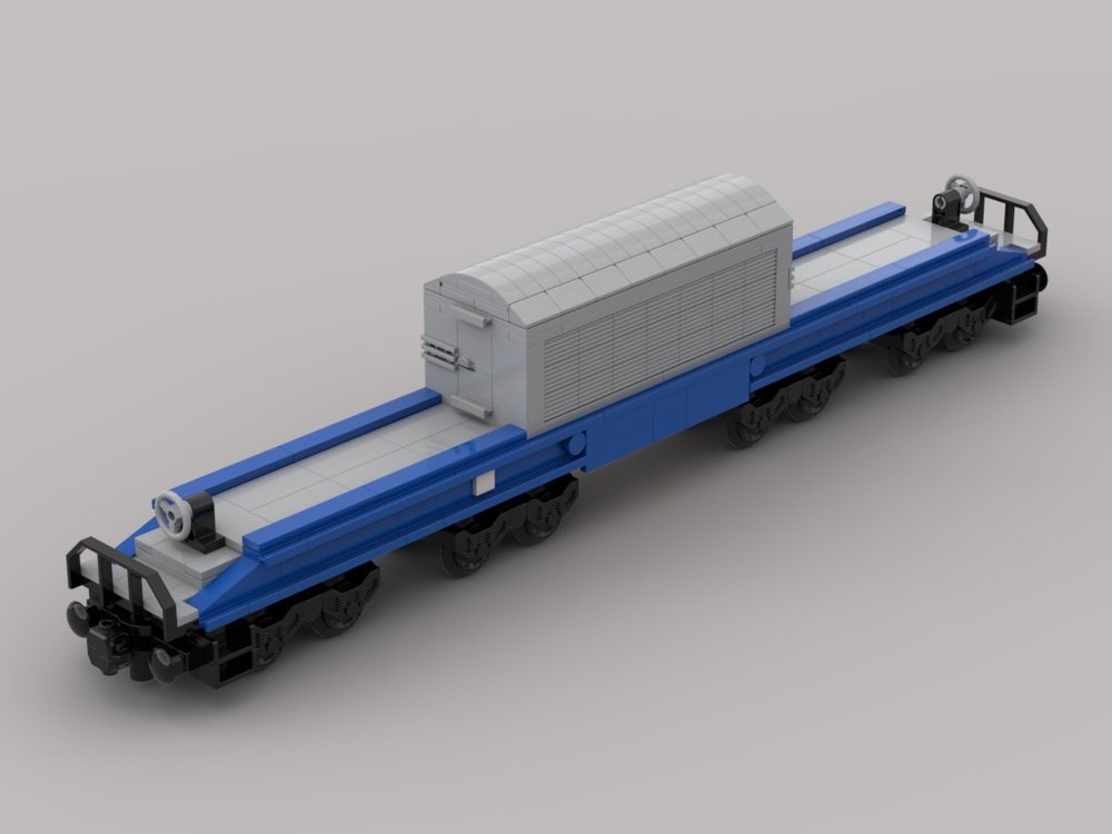 LEGO MOC SNCF Castor transport wagon by Mario´s Klemmbaustein Eisenbahn ...
