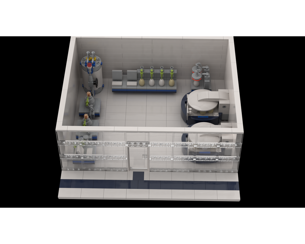 LEGO MOC JW DNA Lab by Spinobreaker | Rebrickable - Build with LEGO