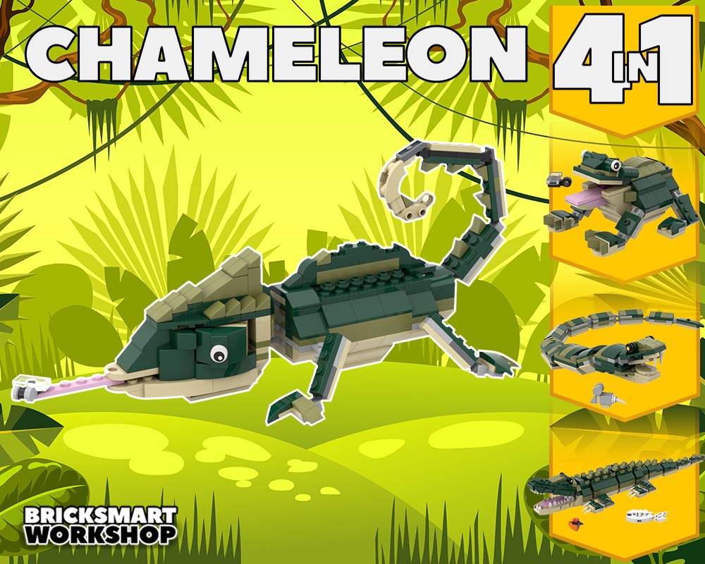 LEGO MOC Chameleon 31121 Alternate by bricksmartworkshop | Rebrickable ...