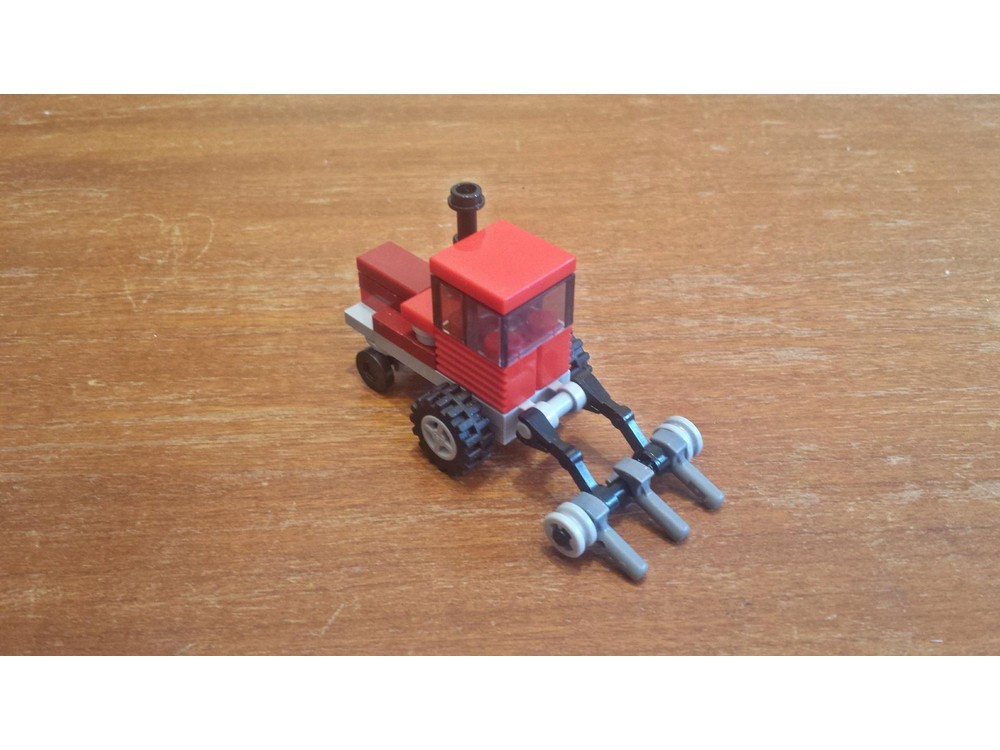LEGO MOC Mini tractor by aquir | Rebrickable - Build with LEGO