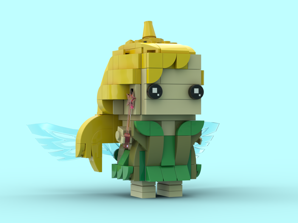 LEGO MOC Peter Pan and Tinkerbell by GetMeBricked | Rebrickable - Build ...