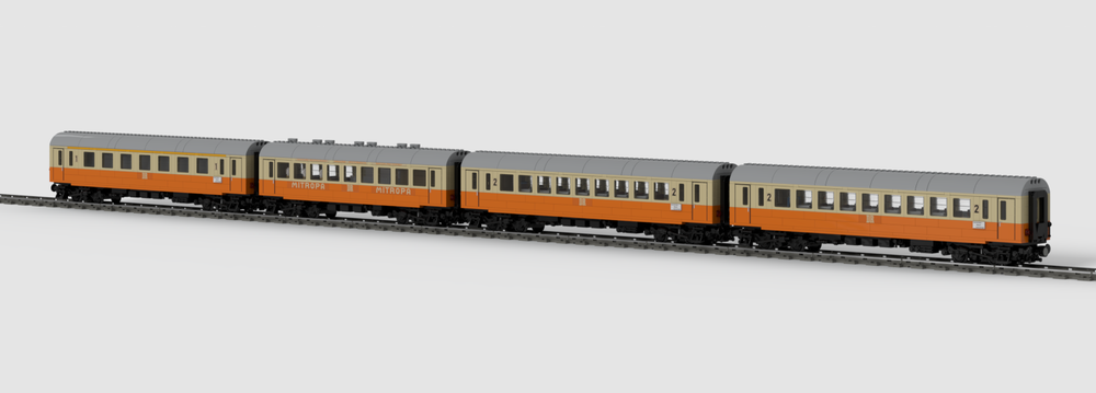 LEGO MOC City Express (Städte-Express) of the Deutsche Reichsbahn by ...