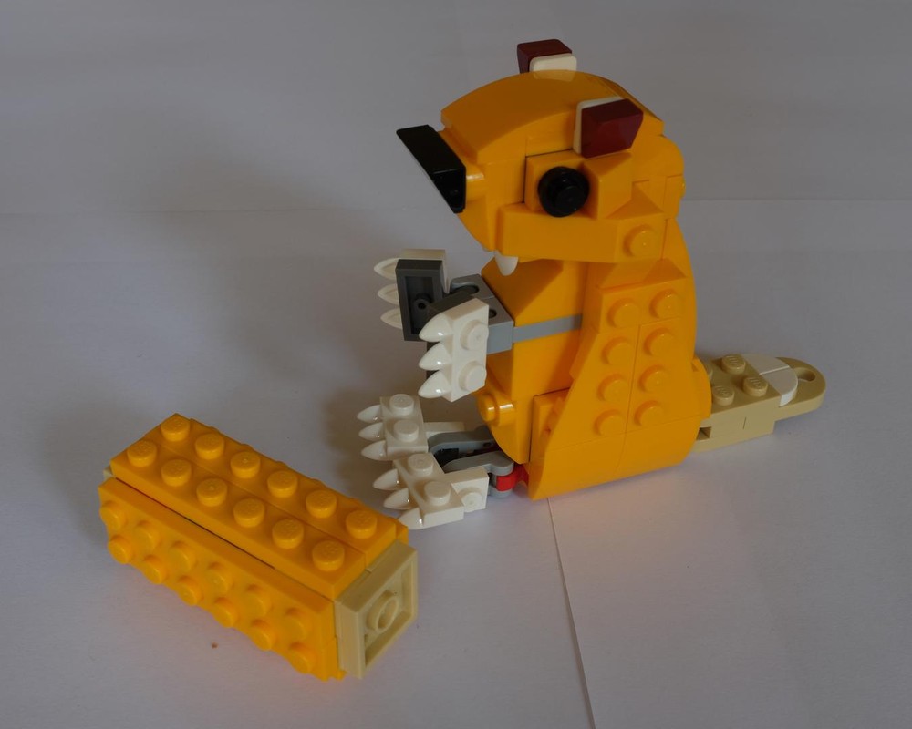 LEGO MOC Beaver - alternate of 31112-1 by 10greg | Rebrickable - Build ...