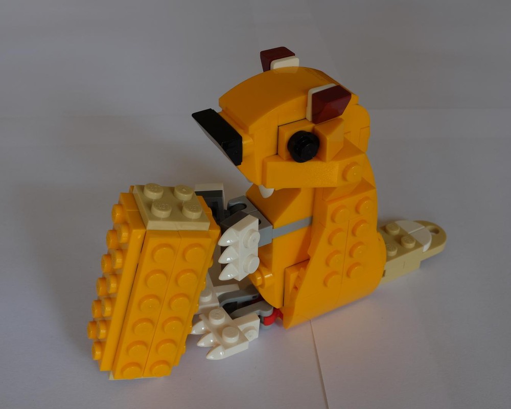 LEGO MOC Beaver - alternate of 31112-1 by 10greg | Rebrickable - Build ...