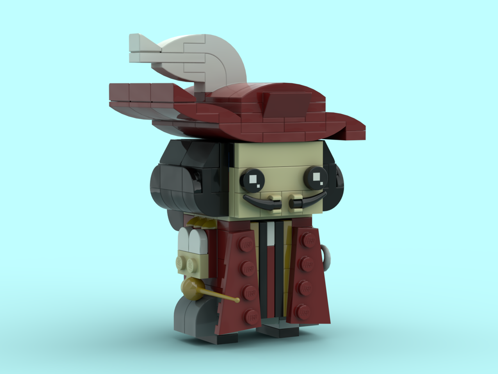 LEGO MOC Captain Hook by GetMeBricked | Rebrickable - Build with LEGO