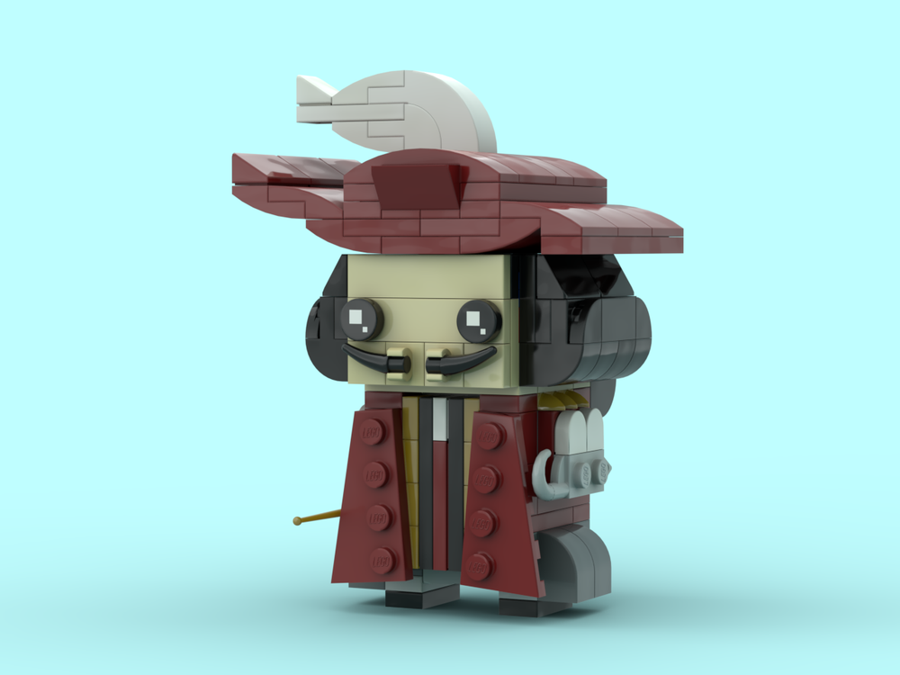 LEGO MOC Captain Hook by GetMeBricked | Rebrickable - Build with LEGO