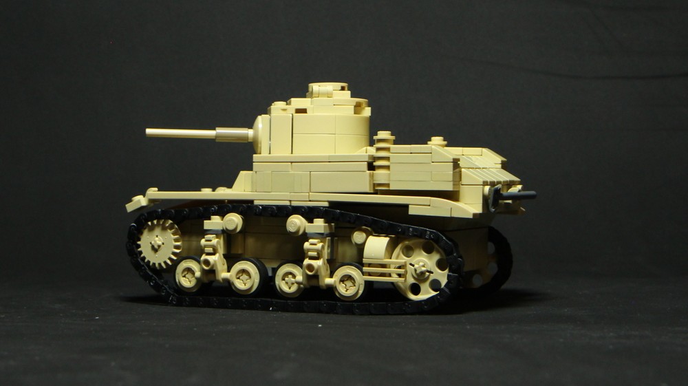 LEGO MOC M3A1 Stuart Tank by Twin_Bricks | Rebrickable - Build with LEGO