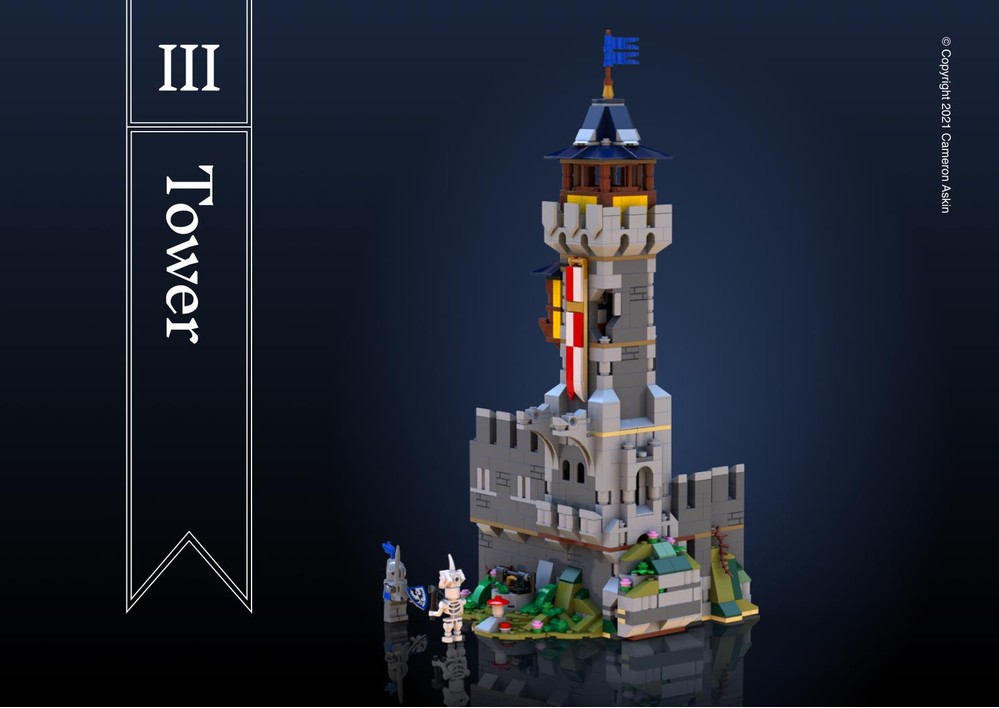 LEGO MOC Medieval Castle II – Mod Combining Two 3-in-1 Castles (31120 ...