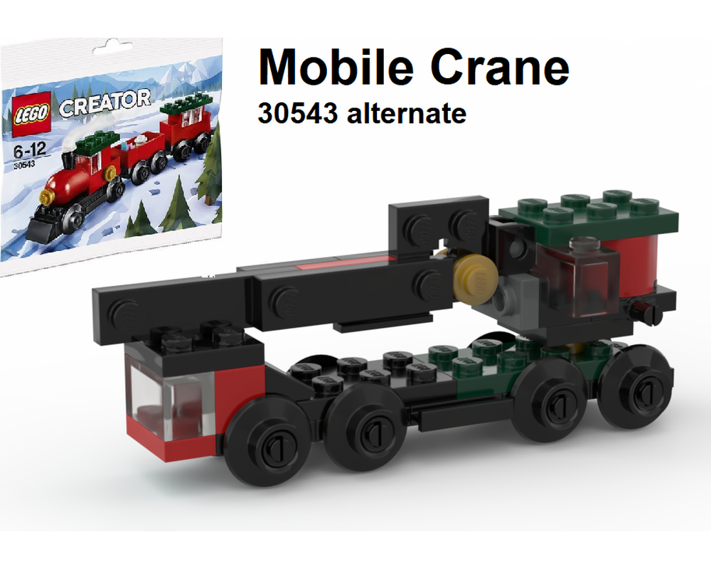 LEGO MOC 30543 Mobile Crane by mic8per | Rebrickable - Build with LEGO