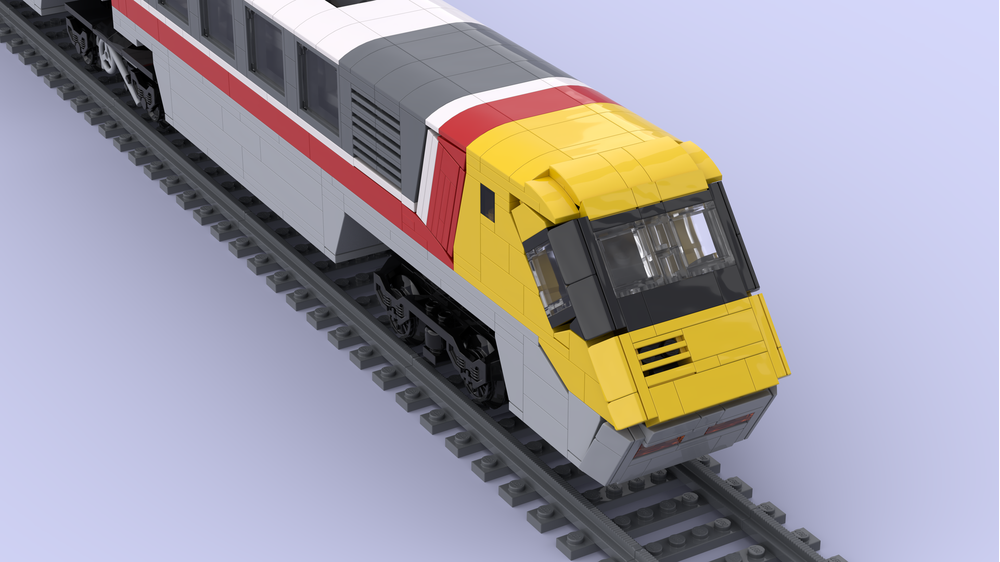 LEGO MOC Advanced Passenger Train (APT) by ProKuma | Rebrickable ...