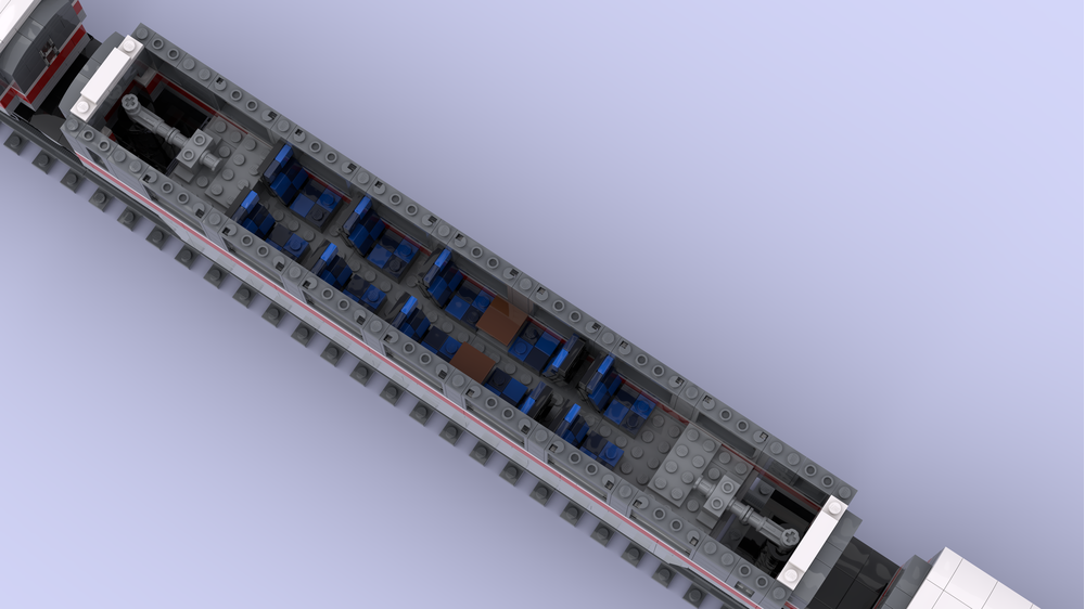 LEGO MOC Advanced Passenger Train (APT) by ProKuma | Rebrickable ...