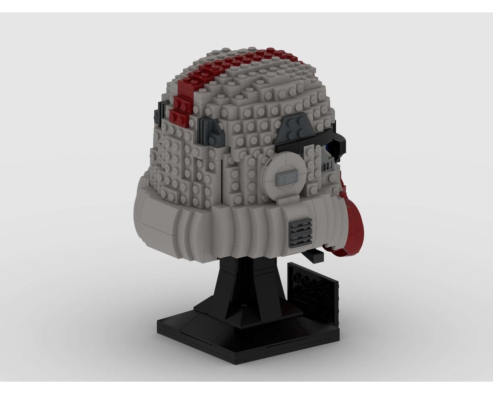 LEGO MOC Incinerator Trooper helmet by lego4366 | Rebrickable - Build ...