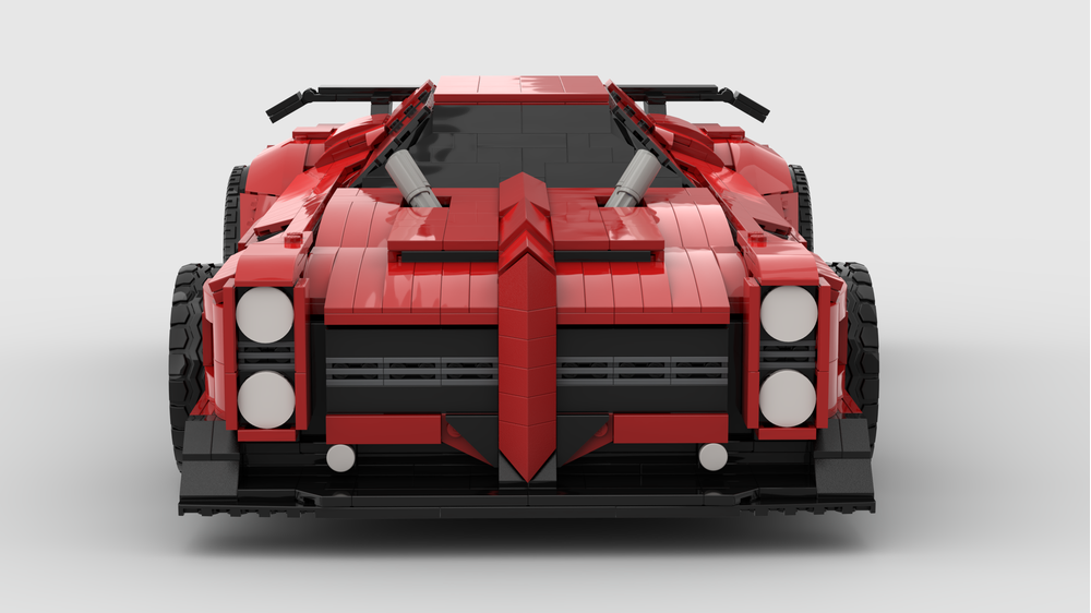 LEGO MOC Rocket League Dominus by Salad_Table | Rebrickable - Build ...