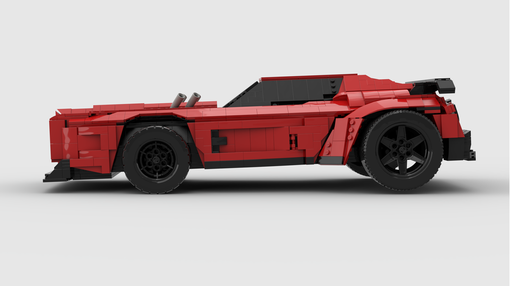 LEGO MOC Rocket League Dominus by Salad_Table | Rebrickable - Build ...