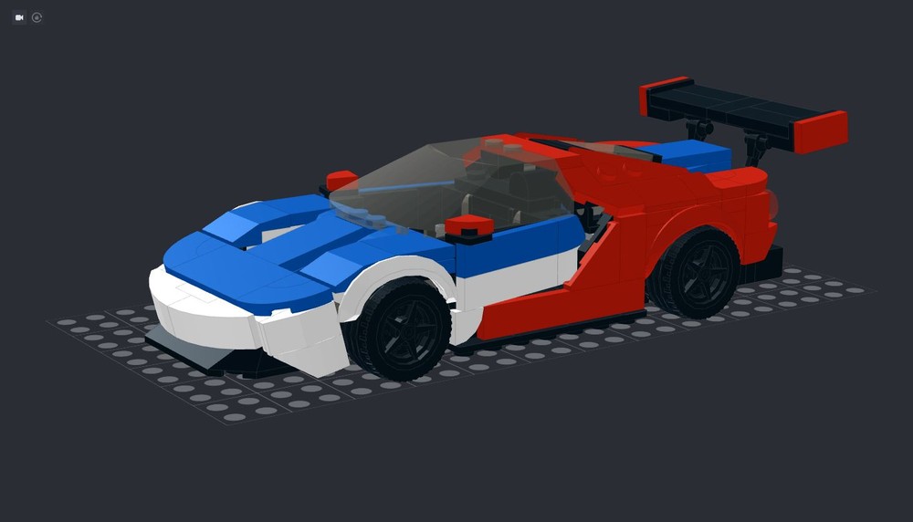 LEGO MOC 2016 Ford GT IMSA GTLM Spec by sammclean624 | Rebrickable ...