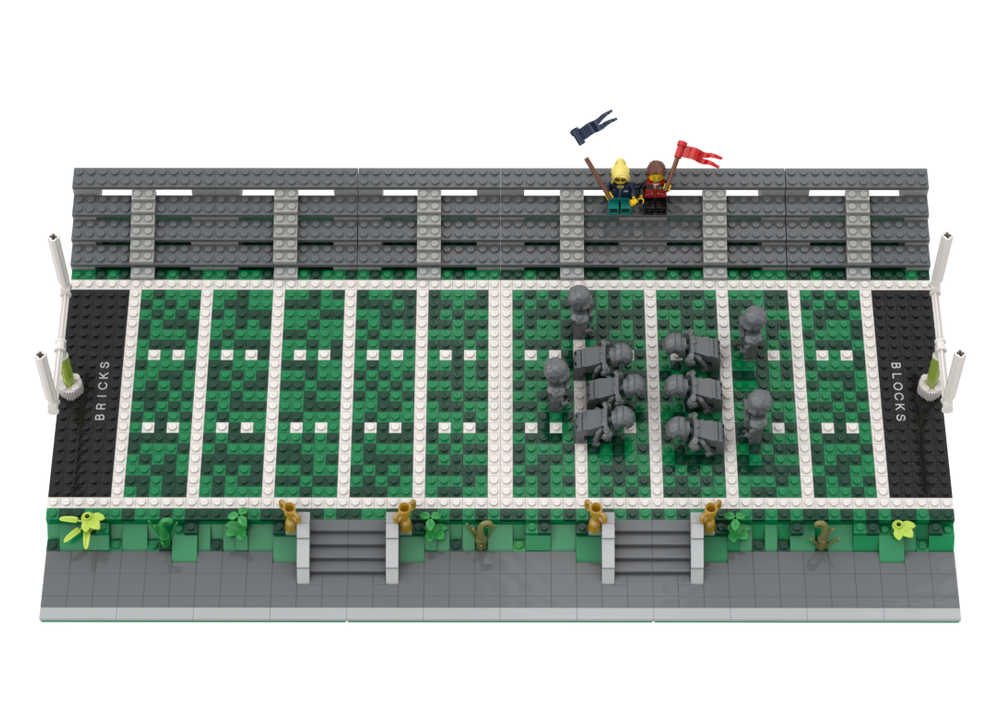 LEGO MOC City Football Field 72x32 by Brick.Mocman | Rebrickable ...