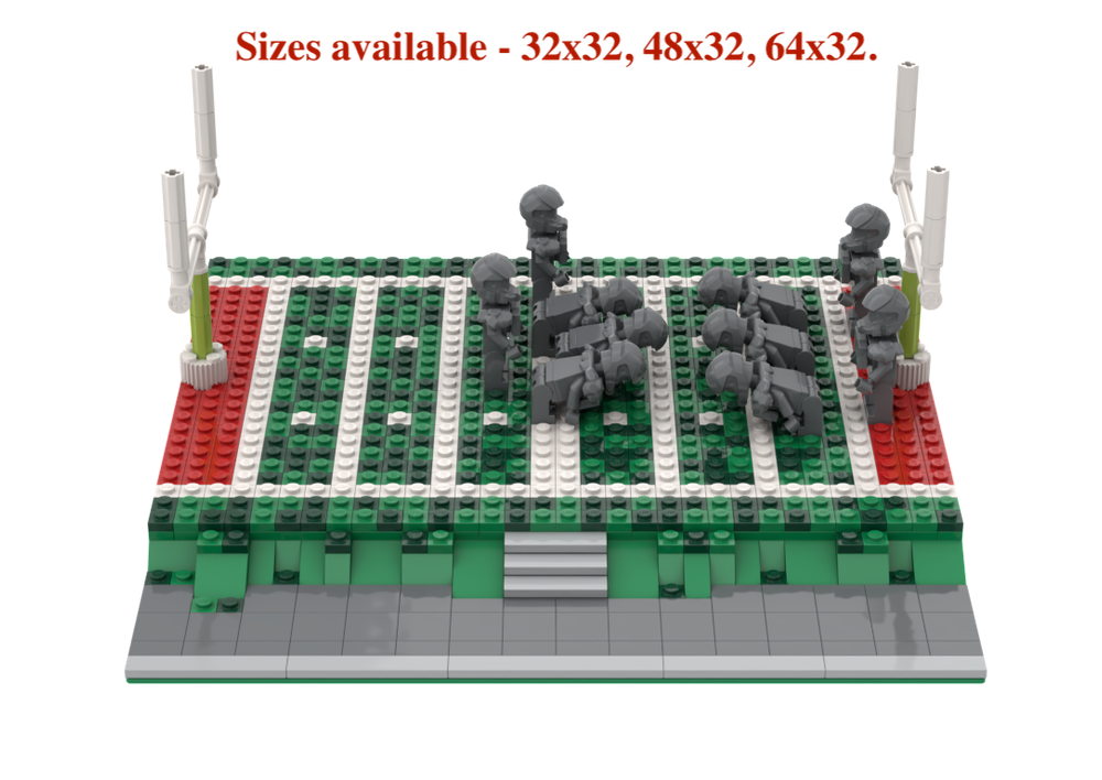 LEGO MOC City Football Field 72x32 by Brick.Mocman | Rebrickable ...
