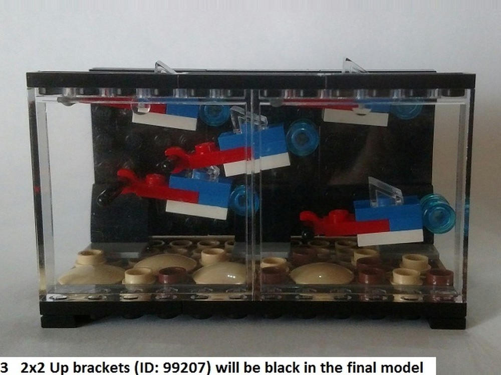 LEGO MOC Neon Tetra School by LegoNat | Rebrickable - Build with LEGO