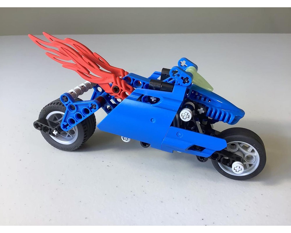 LEGO MOC 8646 Motorbike by crazy8ron | Rebrickable - Build with LEGO