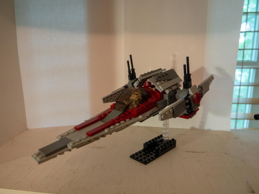 LEGO MOC V-wing Fighter 6205 Modification by LSWfiend | Rebrickable ...