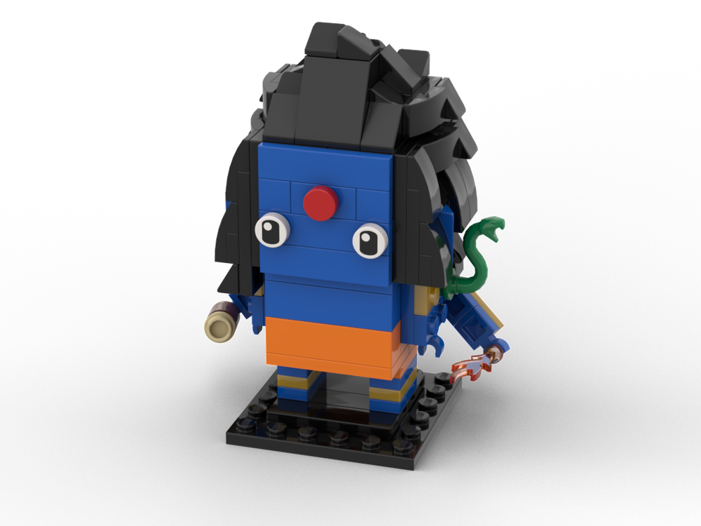 LEGO MOC Hindu god Shiva - Brickheadz by gabizon | Rebrickable - Build ...