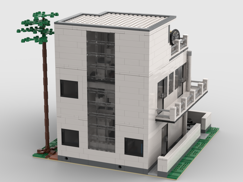 LEGO MOC Bauhaus Meisterhaus - Bricks now available! by ortwin ...